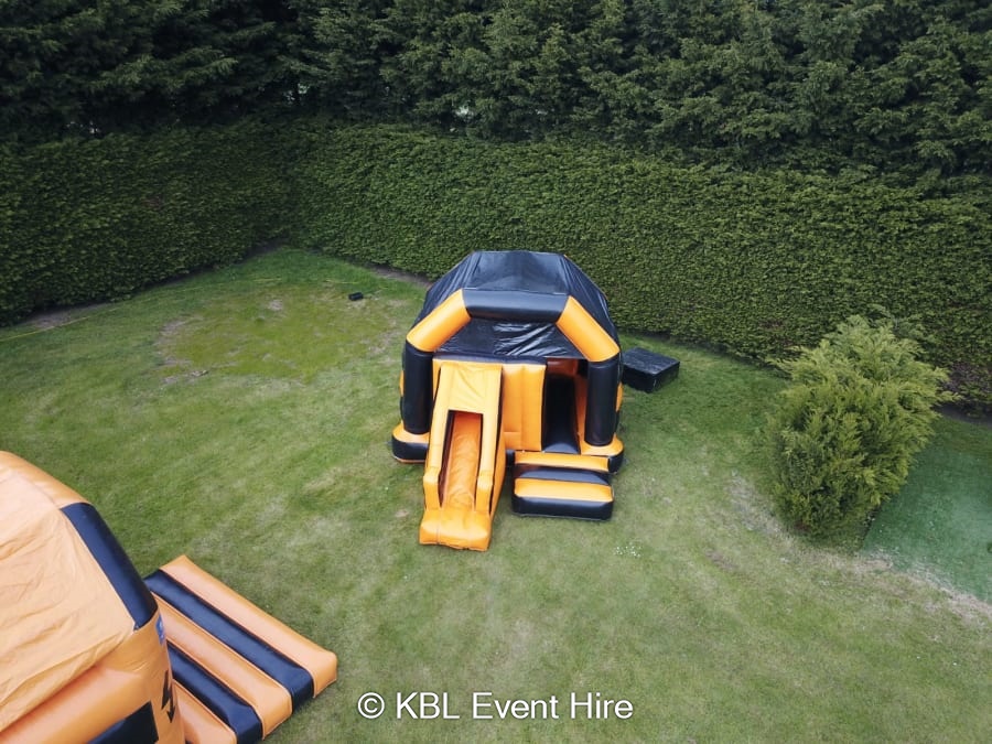 High Energy Obstacle Course with Matching Slide Bouncer Combo All Ages ...