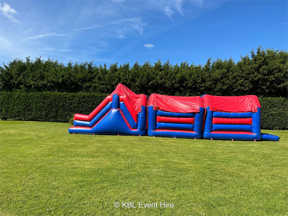 Obstacle course 12x48 feet for all ages. - Bouncy Castle - Ice rink ...